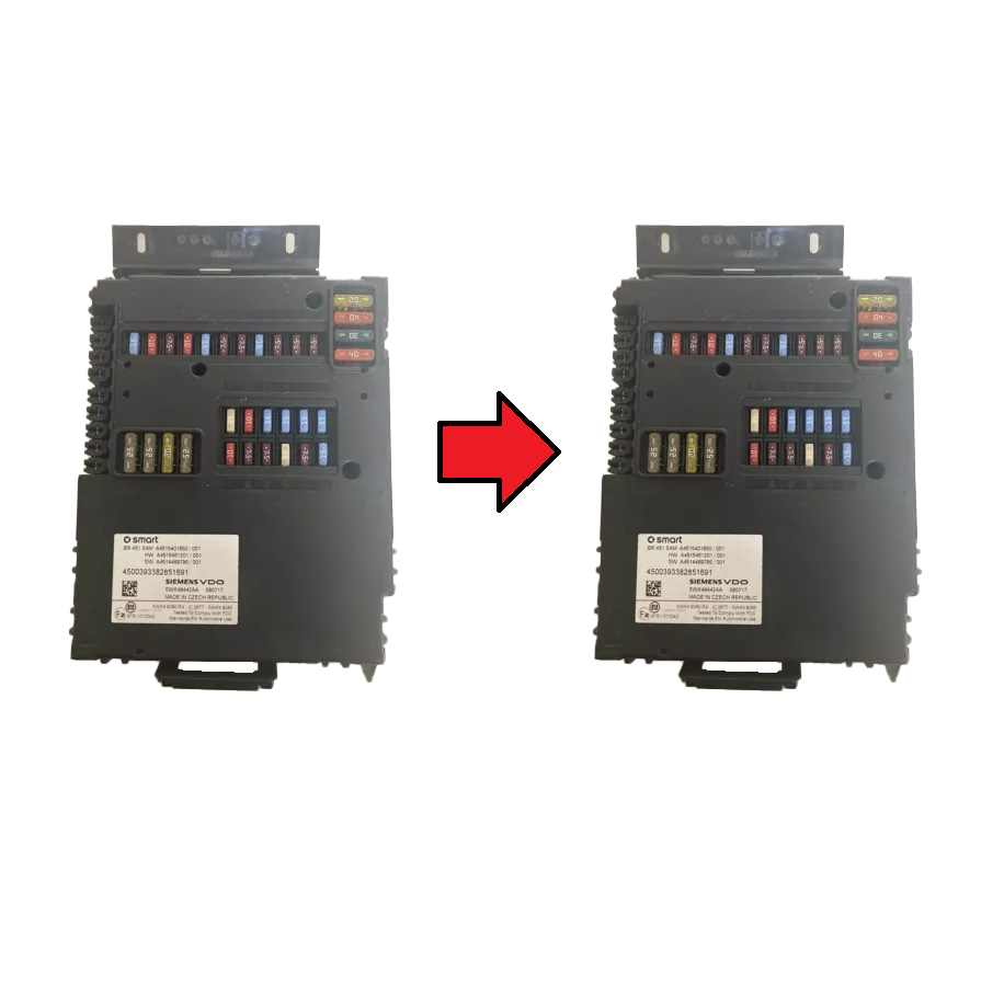2008-2015 Smart Fortwo BCM Body Control SAM Module Cloning Service ...